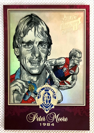 2014 AFL NORMAN WARE Footscray Bulldogs Honours Series 1 Brownlow ...