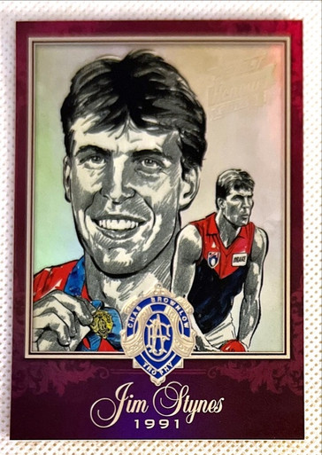 2014 AFL NORMAN WARE Footscray Bulldogs Honours Series 1 Brownlow ...