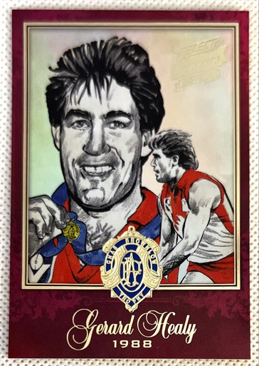 2014 AFL NORMAN WARE Footscray Bulldogs Honours Series 1 Brownlow ...