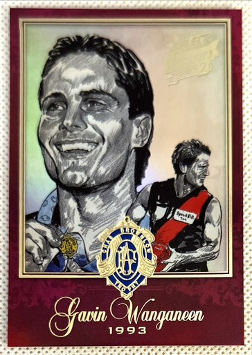 2014 AFL NORMAN WARE Footscray Bulldogs Honours Series 1 Brownlow ...