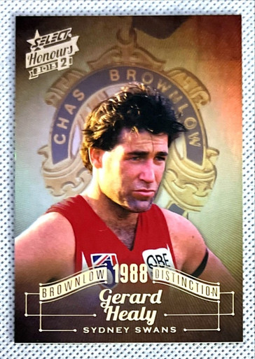 AFL HONOURS SERIES 2 PAUL KELLY SYDNEY SWANS 1995 BROWNLOW DISTINCTION ...