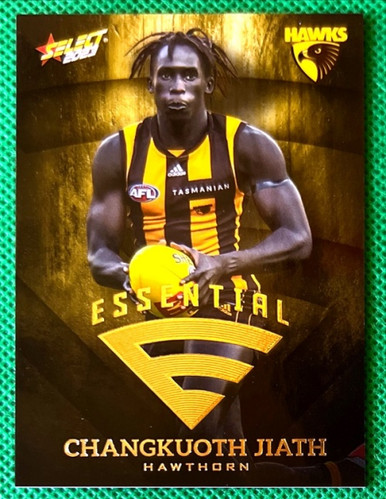 2023 AFL SELECT FOOTY STARS CHANGKUOTH JIATH HAWTHORN HAWKS ESSENTIAL ...
