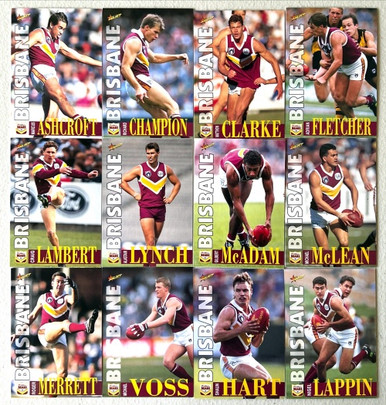 1995 AFL Select Series 1 FITZROY LIONS Base Team Set