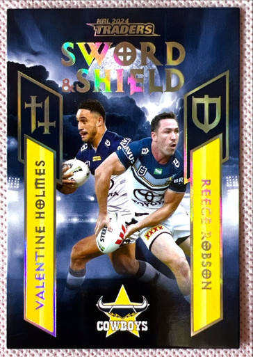 2024 NRL TRADERS TITANIUM KALYN PONGA & DYLAN LUCAS NEWCASTLE KNIGHTS ...