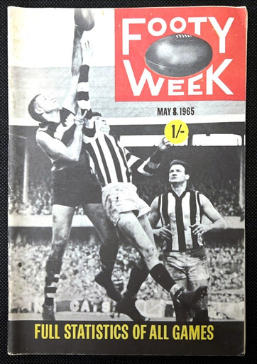 1965 MAY 8, EDITION FOOTY WEEK BOOKLET MAGAZINE