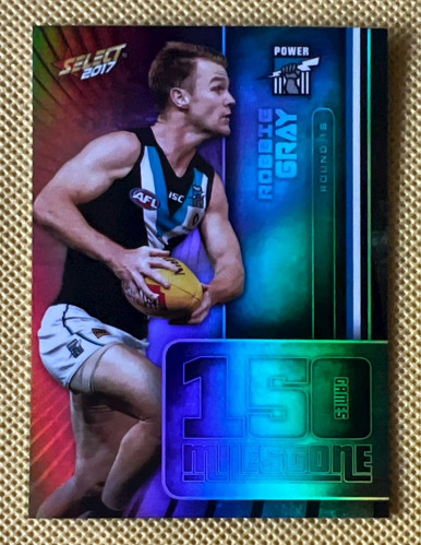 2017 AFL SELECT FOOTY STARS MG51 ROBBIE GRAY PORT ADELAIDE POWER 150 ...