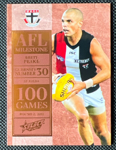 2015 AFL SELECT FOOTY STARS MG81 KIREN JACK SYDNEY SWANS 150 GAME ...