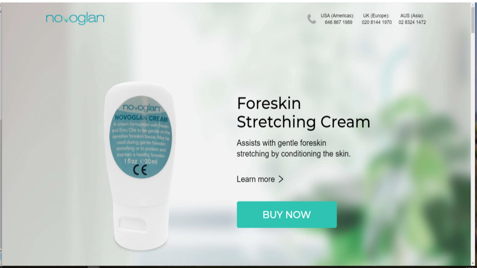 Novoglan Foreskin Stretching to Treat Phimosis - NOVOGLAN Non-Surgical ...