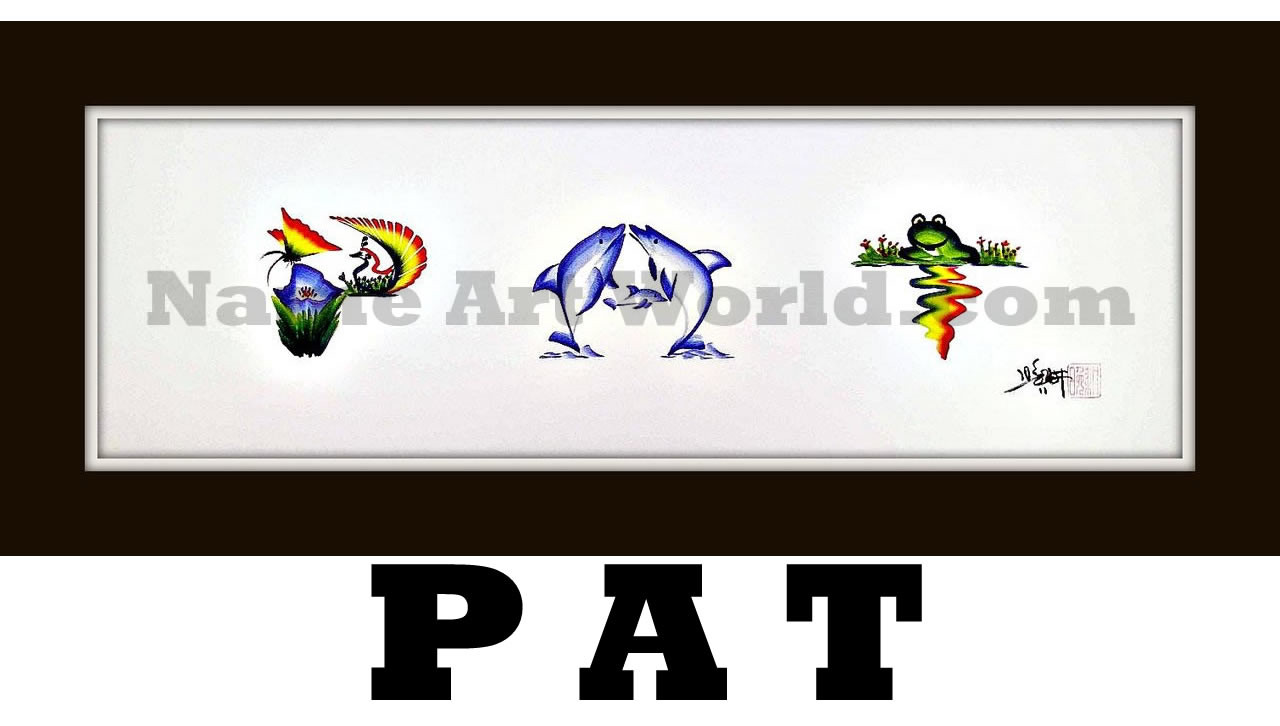 Name Art Painting, Personalize Name Art | Unique Art World