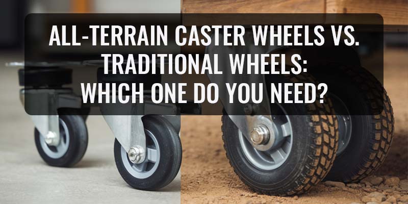 All-Terrain Caster Wheels vs. Traditional Wheels: Which One Do You Need ...