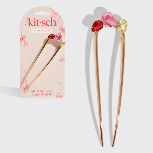 Shop Gemstone French Hair Pin From Kitsch -- Scout & Molly's at One ...