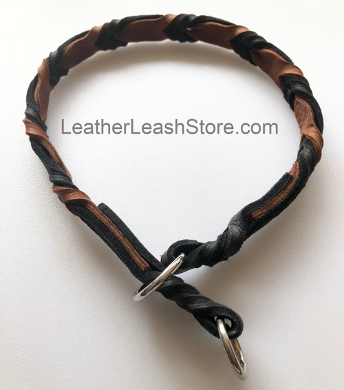 Braided Leather Collars