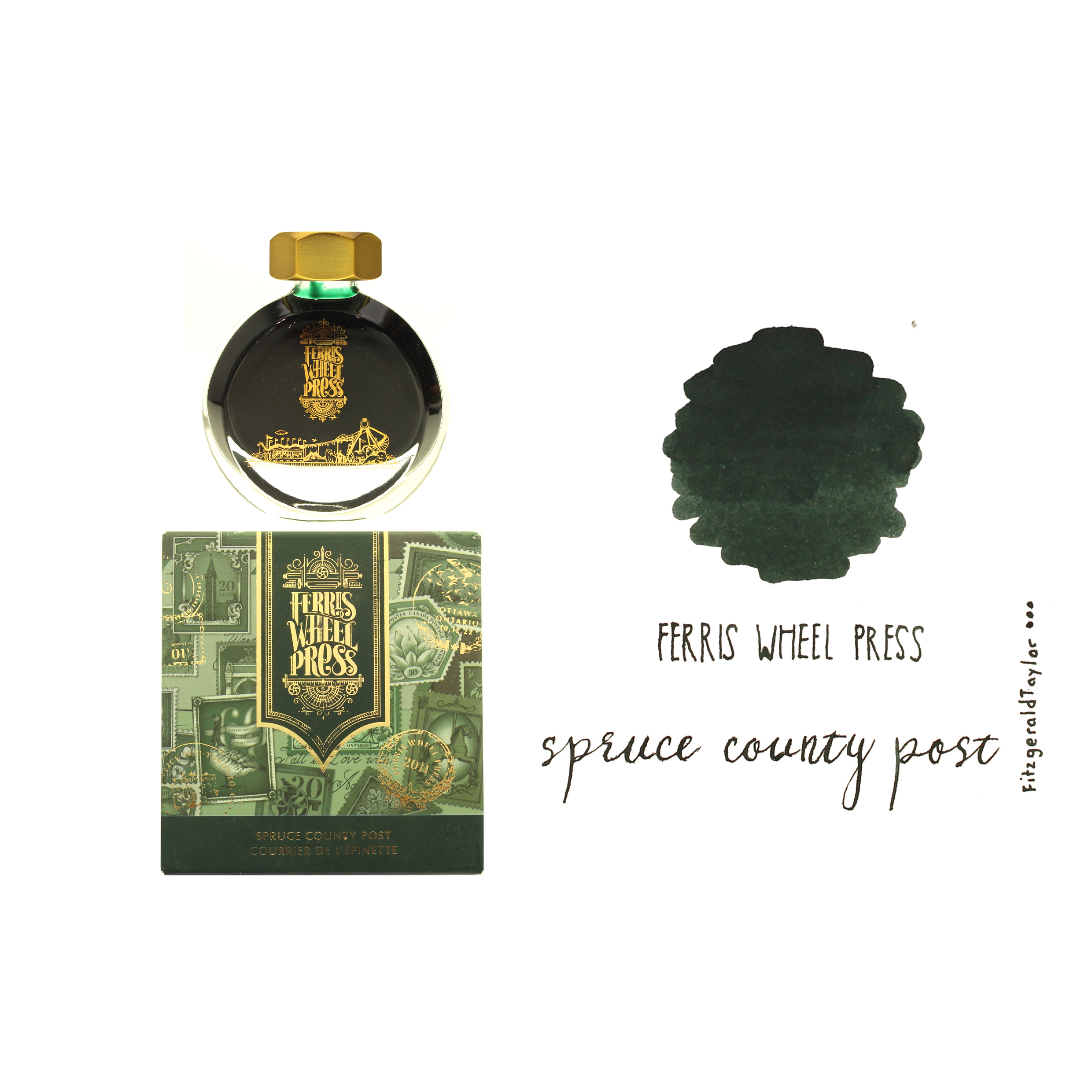 Ferris Wheel Press - fountain pen ink - 38ml - FitzgeraldTaylor