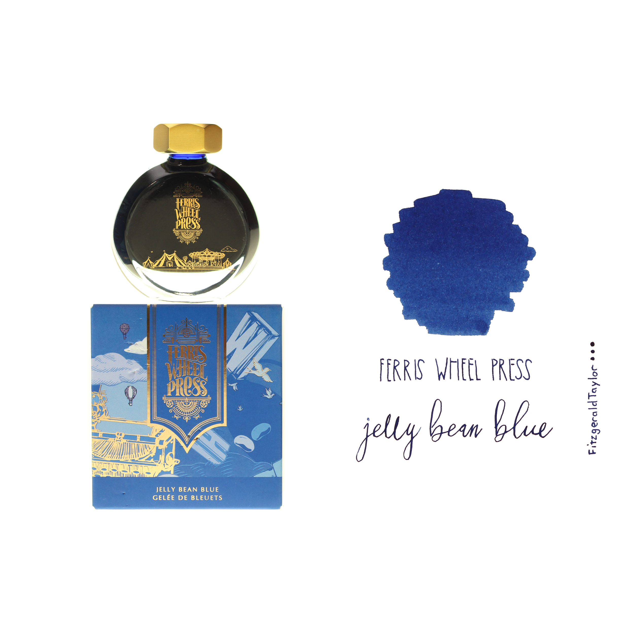 Ferris Wheel Press - fountain pen ink - 38ml - FitzgeraldTaylor
