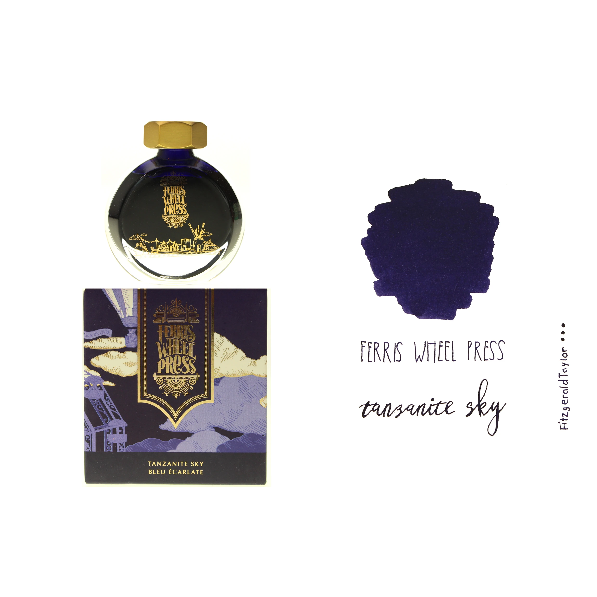 Ferris Wheel Press - fountain pen ink - 38ml - FitzgeraldTaylor
