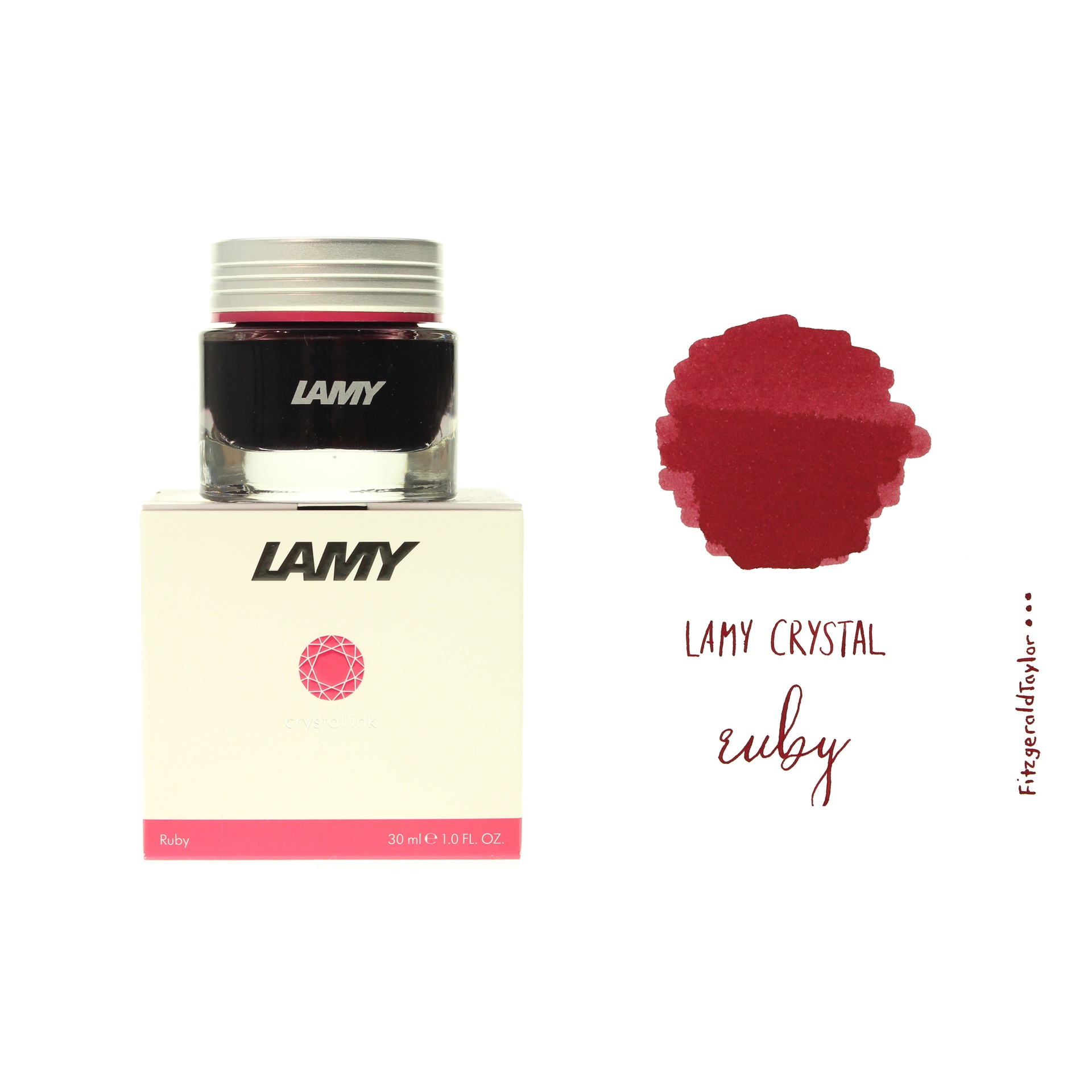 Lamy crystal fountain pen ink - FitzgeraldTaylor