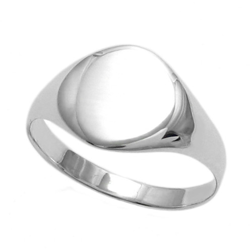 Round Signet Ring