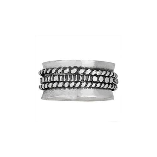 Sterling Silver Spinning Band Ring