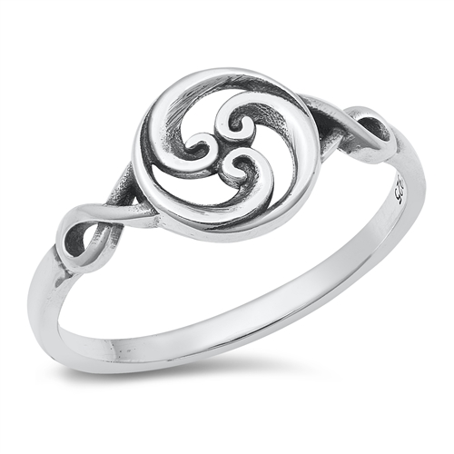 Spiral and Infinity Ring