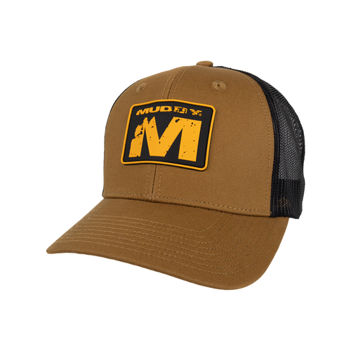 Muddy - Logo PVC Patch Meshback Cap - Coyote Black - Muddy Outdoors
