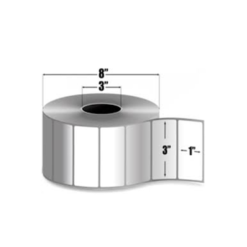 10010043 | 10010043 Zebra Z-Select 4000D 3x1 Paper Label 6/Case