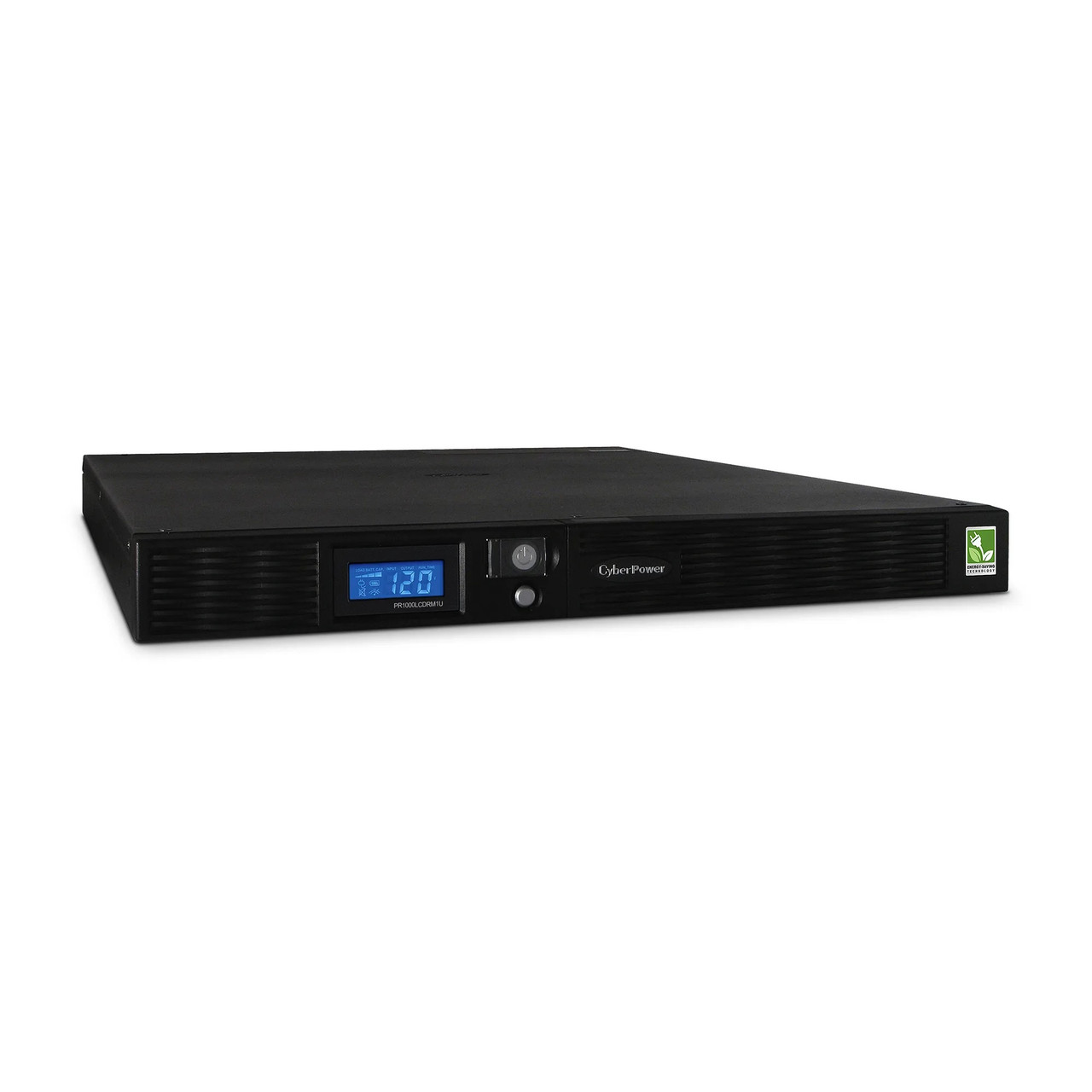CyberPower PR1000LCDRM1U Smart App Sinewave UPS System, 1000VA/750W, 6 ...