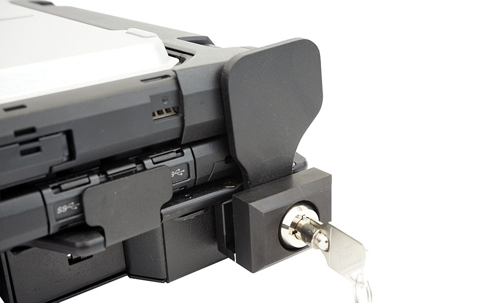 Toughbook 33 Trimline™ Laptop dock SCREEN LOCK module | - Zebra Barcode ...