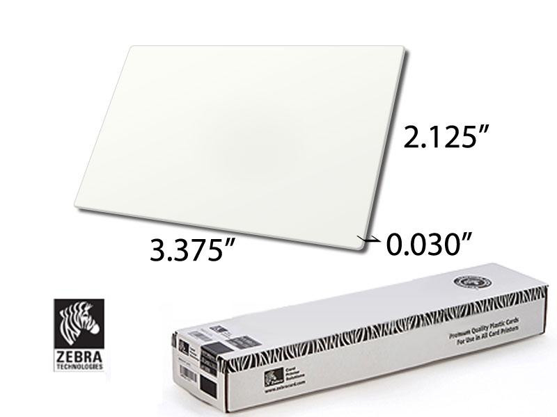 104523-111 | 104523-111 Premier PVC Blank White CR-80 Cards