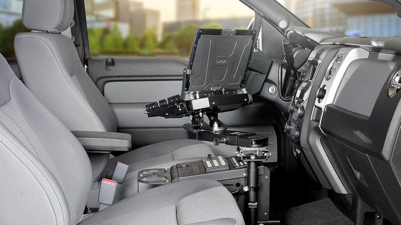 7160-0515-03 Getac V110 Vehicle Docking Station TRI RF - 7160-0515-03