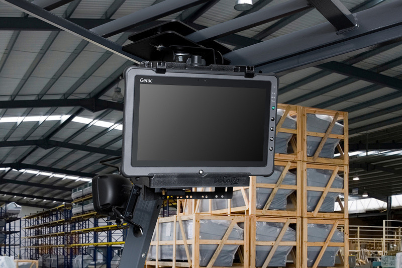 7160-0586 Short overhead guard mount with dual Clam Shell - 7160-0586