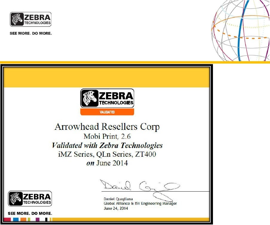 Mobi Print App Solutions VALIDATED with Zebra Technologies - Zebra ...