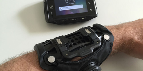 WT6000 WRIST MOUNT WITH SMALL/MEDIUM STRAP. ALLOWS TO USE THE WEARABLE ...