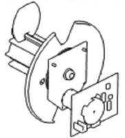 G79026M | Kit Media Rewind Spindle and Motor/PCB ZM400 | ZM400