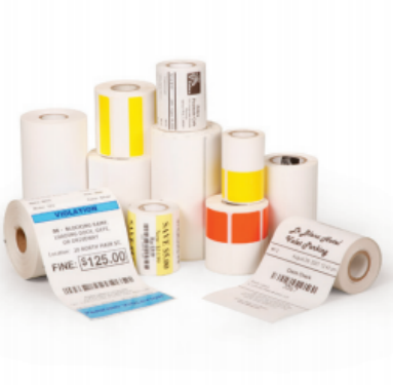 Zebra Receipt Paper, 3.14in x 40ft, Direct Thermal, Z-Select 4000D 3.2 ...