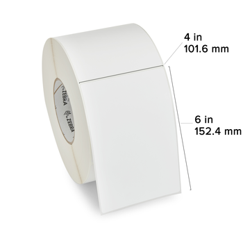 10023050 - Label, Polyester, 1x0.5, Thermal Transfer, Z-Ultimate 4000T ...