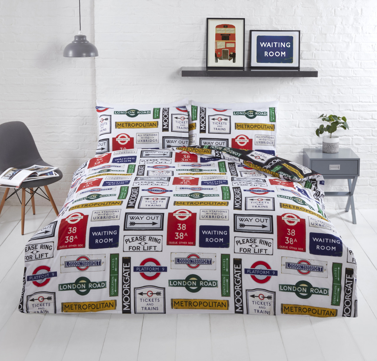 TfL Signs Duvet Set - Rapport Home