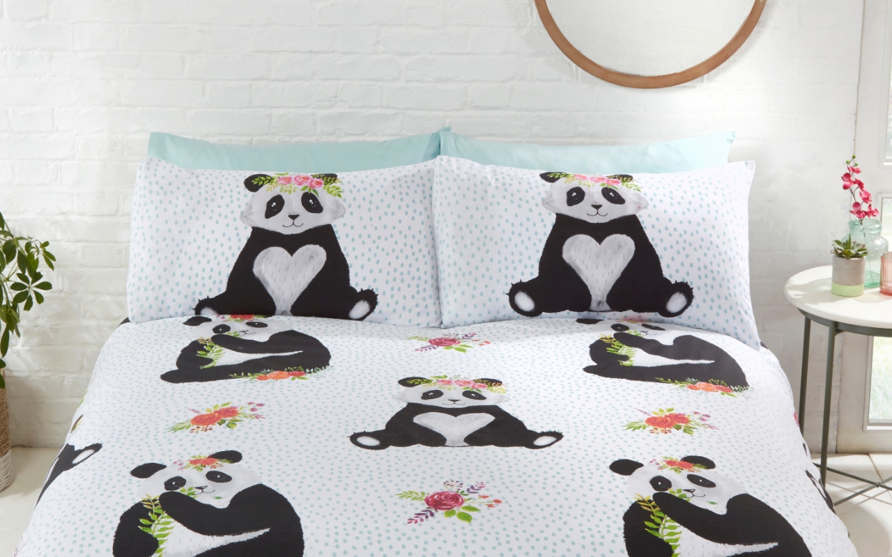 Transform your bedroom with panda bedding: a blend of style, comfort ...