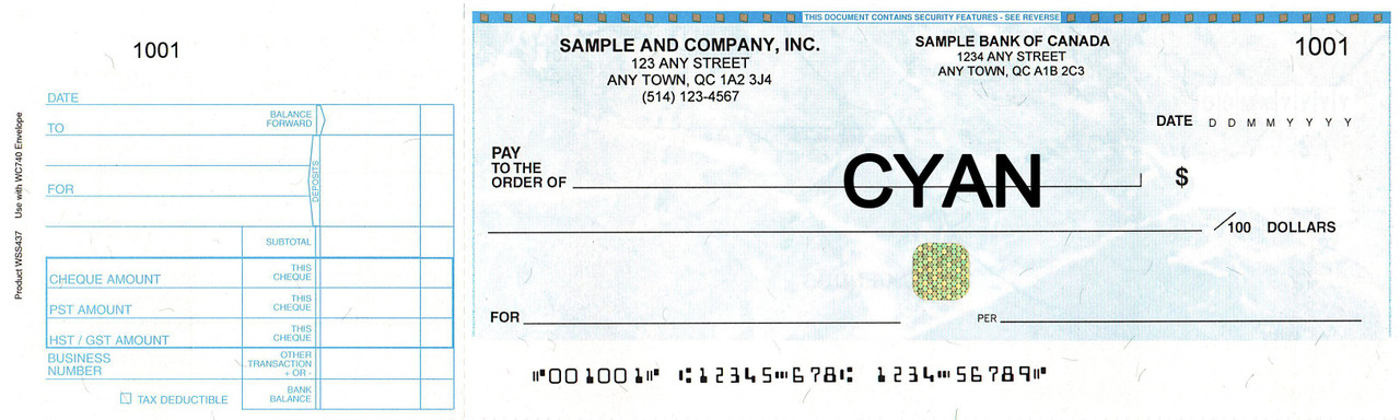 A One-Per-Page Manual Cheque Binder Saves Time and Energy