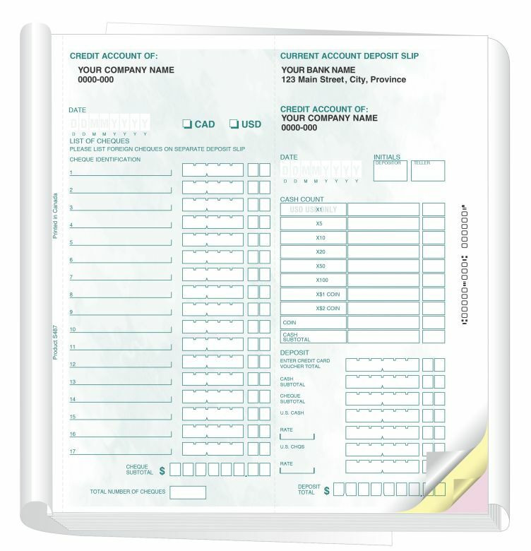 The Right Bank Deposit Slip Book for Your Business Needs