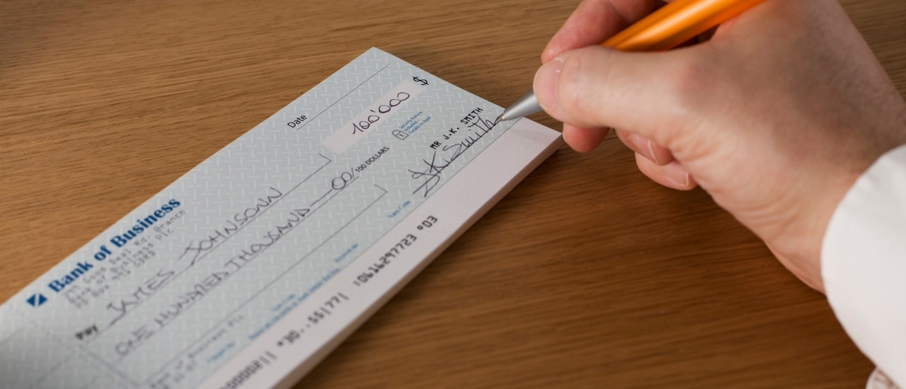 This is why you need a personalized cheque - Discount Cheques
