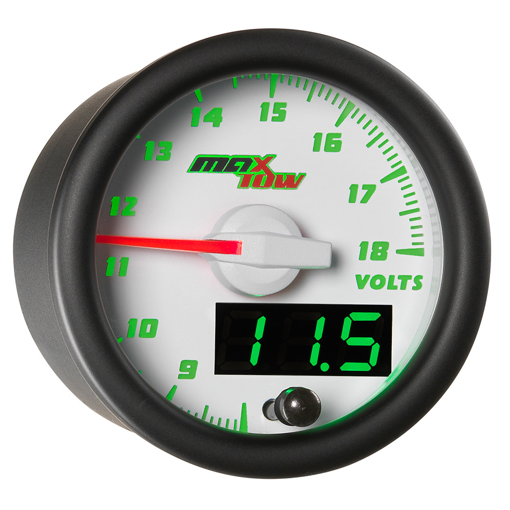 MaxTow | Double Vision™ Truck Volt Gauges