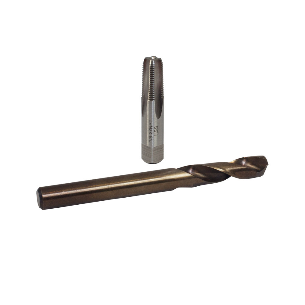 1 8 27 NPT Drill And Tap Kit For Exhaust Manifold 1 8 27 NPT Drill And Tap Kit For Exhaust Manifold