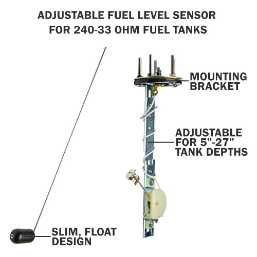 MaxTow | Universal Fuel Level Sensor for Trucks