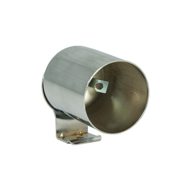 MaxTow | Chrome Universal Single Gauge Dash Pod for Trucks