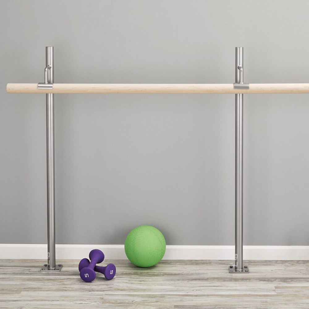 ATTITUDE - CLEARANCE - Floor Mounted Ballet Barre Bracket
