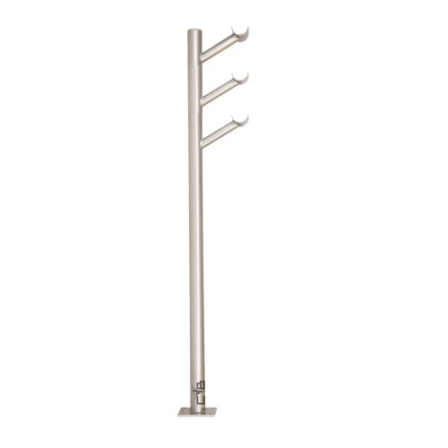 Frappé TRIO - Triple Floor Mounted Barre Bracket