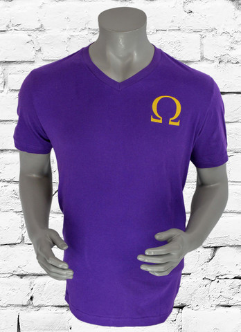 OMEGA SIGNATURE V-NECK TEE