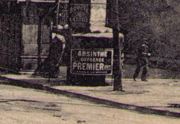 Paris - Absinthe Premier Fils Postcard