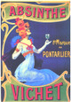 Absinthe Vichet Poster 43053 - Maison Absinthe