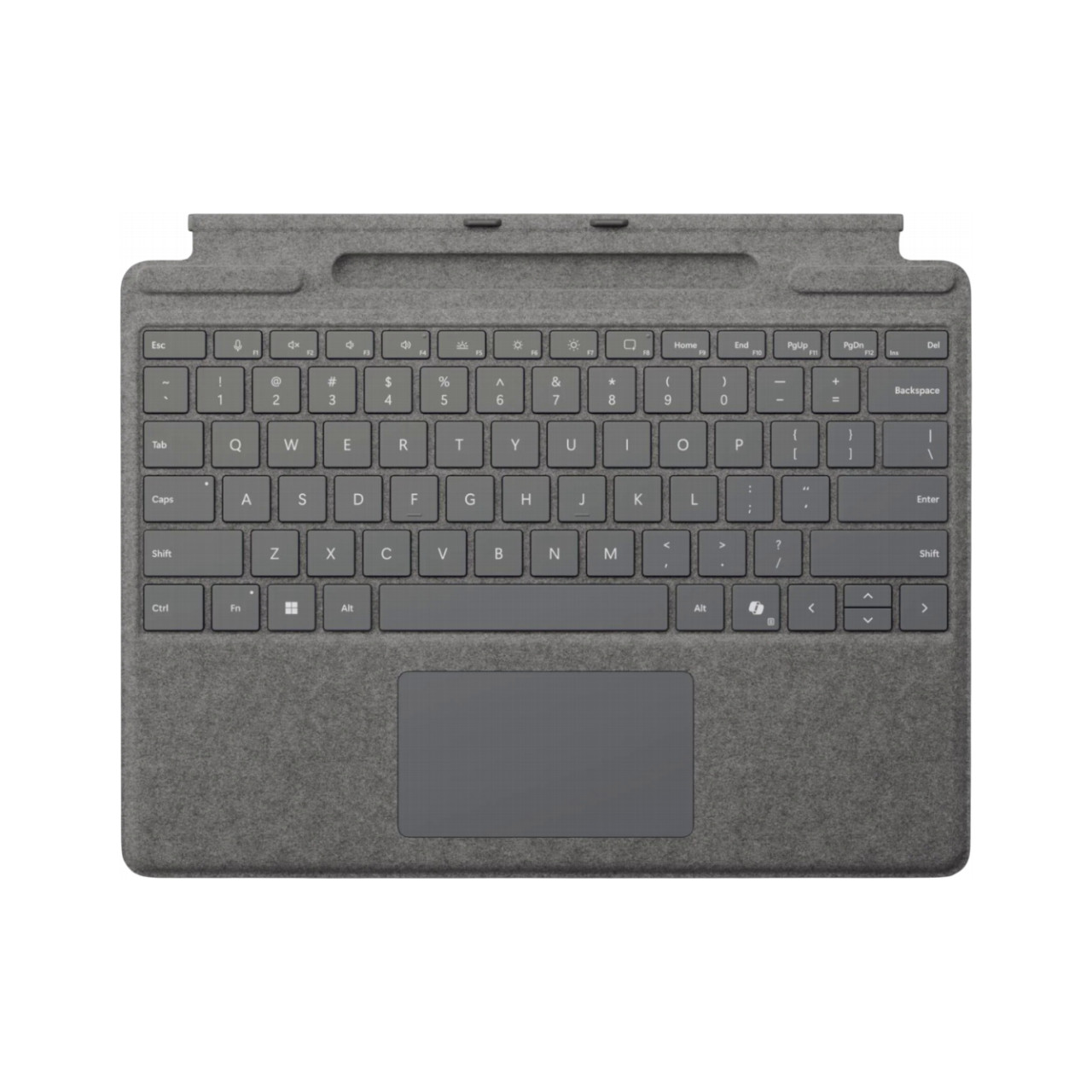 Microsoft Surface Pro 13-inch Keyboard 1st Edition (Platinum) with Slim ...
